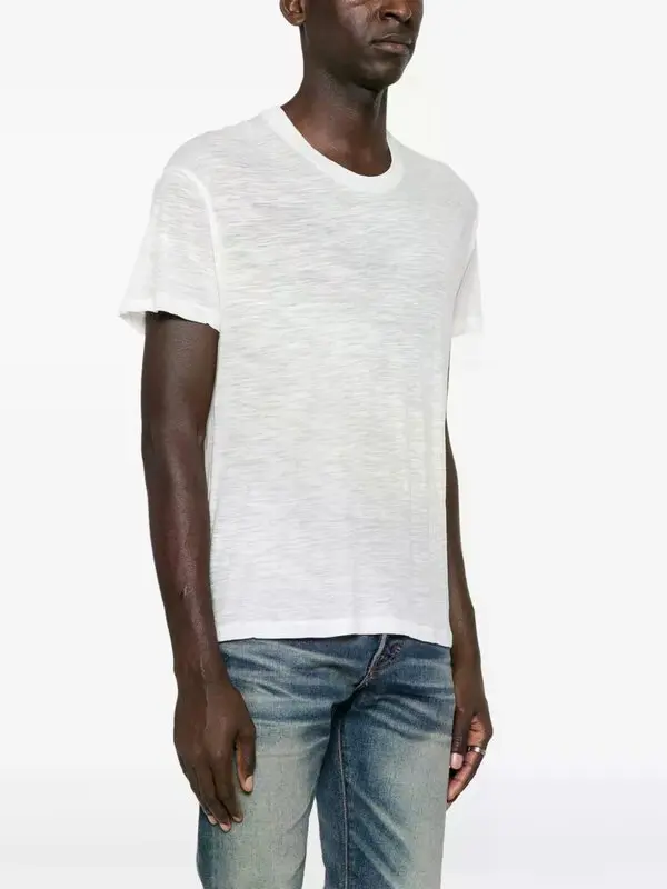 TOM FORD Crew-neck Cotton-blend T-shirt