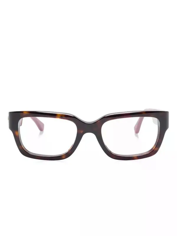 Gucci Rectangle Glasses - Brown