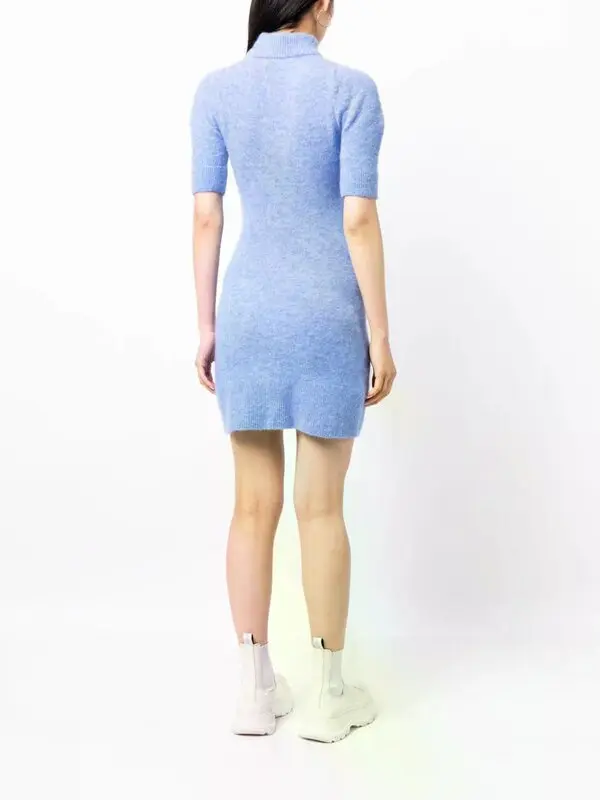 PATOU Short Sleeve Knit Dress