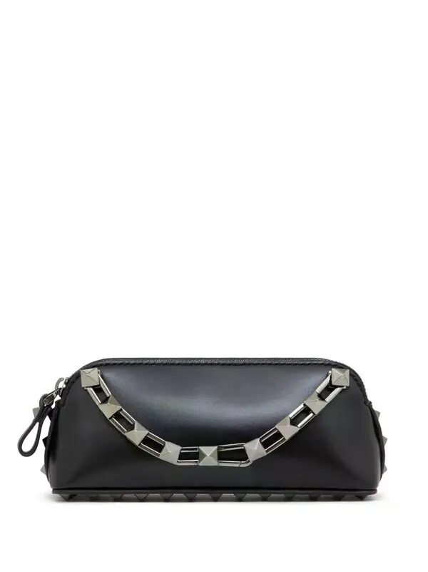Valentino Garavani Mini Rockstud Clutch Bag - Black