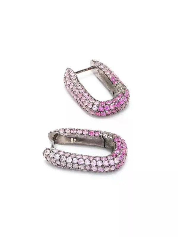SELIM MOUZANNAR Link Sapphire Earrings