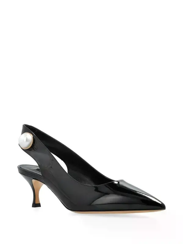 Casadei 65mm Slingback Pumps
