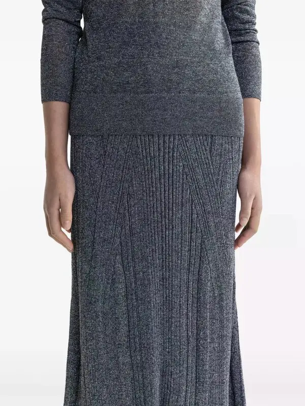 AERON Mossy Midi Skirt