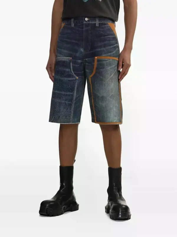 Andersson Bell Cotton Denim Shorts