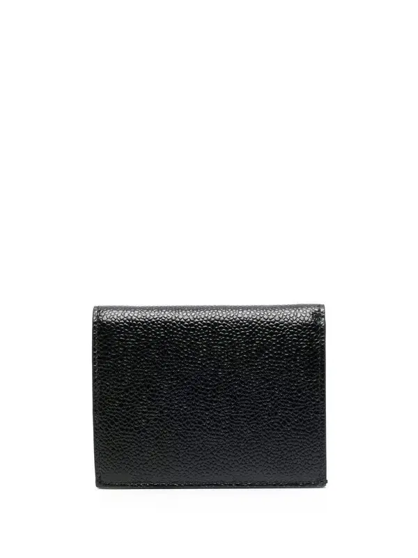 Thom Browne Pebbled Billfold Wallet - Black
