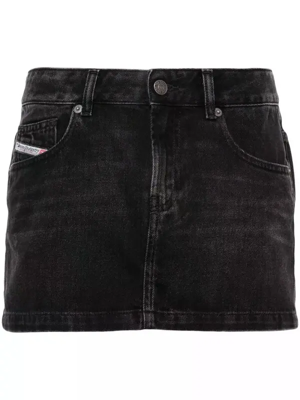 DIESEL® De-ron Denim Miniskirt