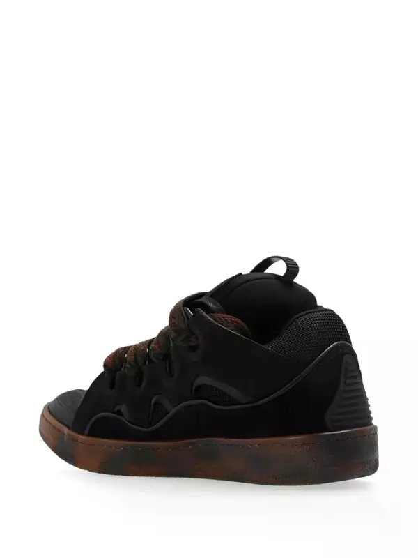 LANVIN Curb Lite Logo-patch Sneakers