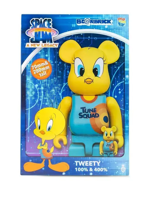 MEDICOM TOY X Space Jam A New Legacy Tweety Be@rbrick Figure Set