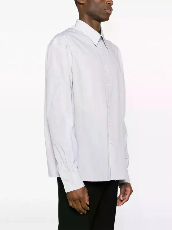 LANVIN Pinstripe-print Cotton Shirt
