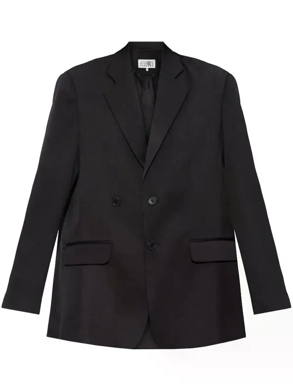 MAISON MARGIELA Paneled Double-breasted Jacket