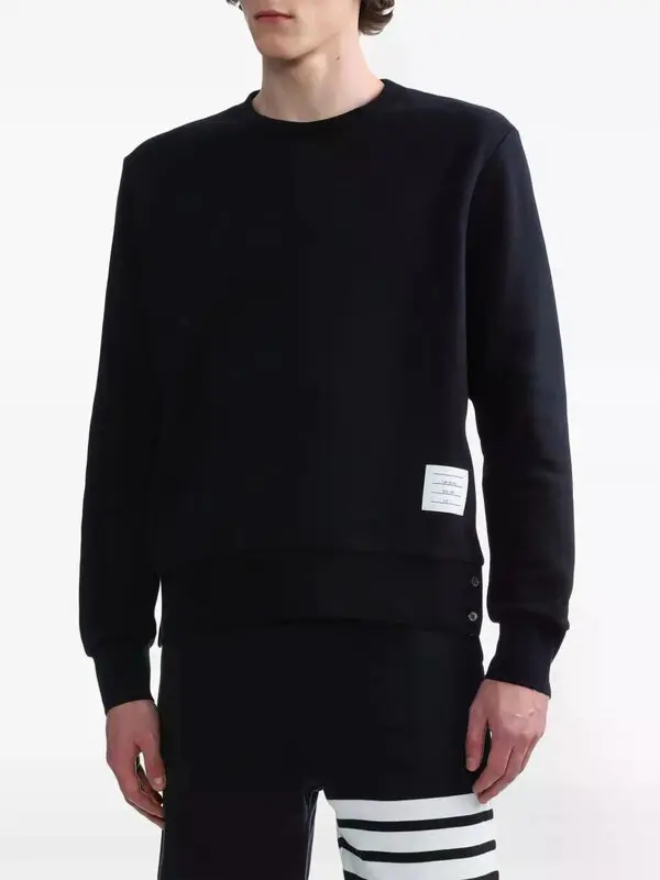 Thom Browne Rear Rwb Stripe Sweatshirt - Blue