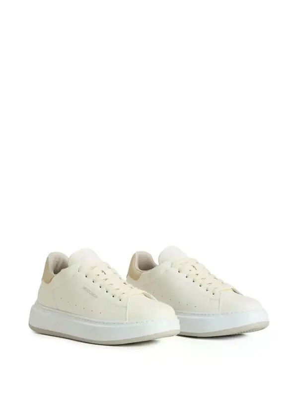 Woolrich Lace-up Sneakers With Perforated Detailing
