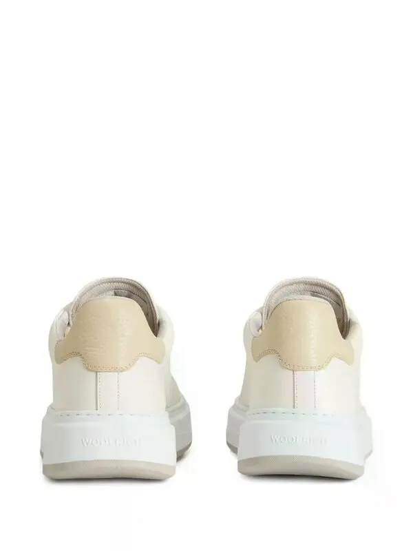 Woolrich Lace-up Sneakers With Perforated Detailing