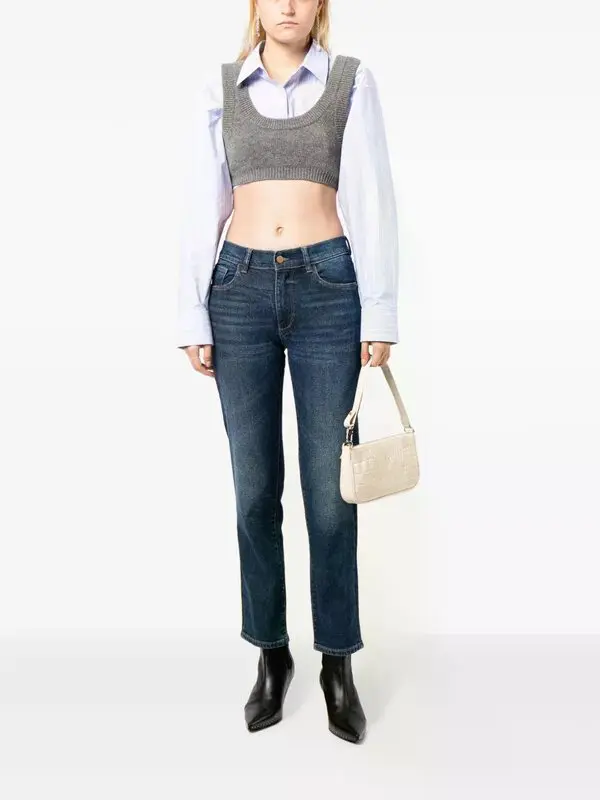 DL1961 Mila Mid-rise Cigarette Jeans