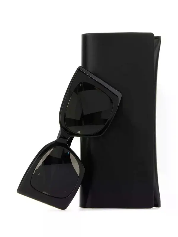 Saint Laurent Square Frame Sunglasses - Black