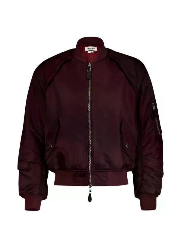 Alexander McQueen Detachable-sleeve Bomber Jacket