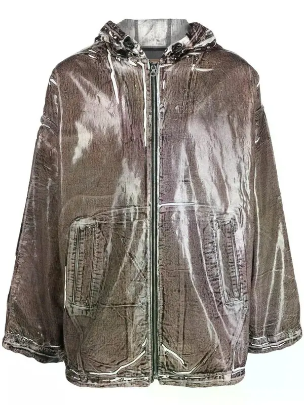 DIESEL® Coated Denim Jacket