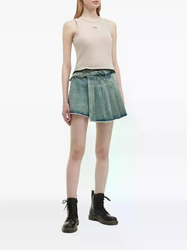 MUSIUM DIV. Pleated Skorts - Blue