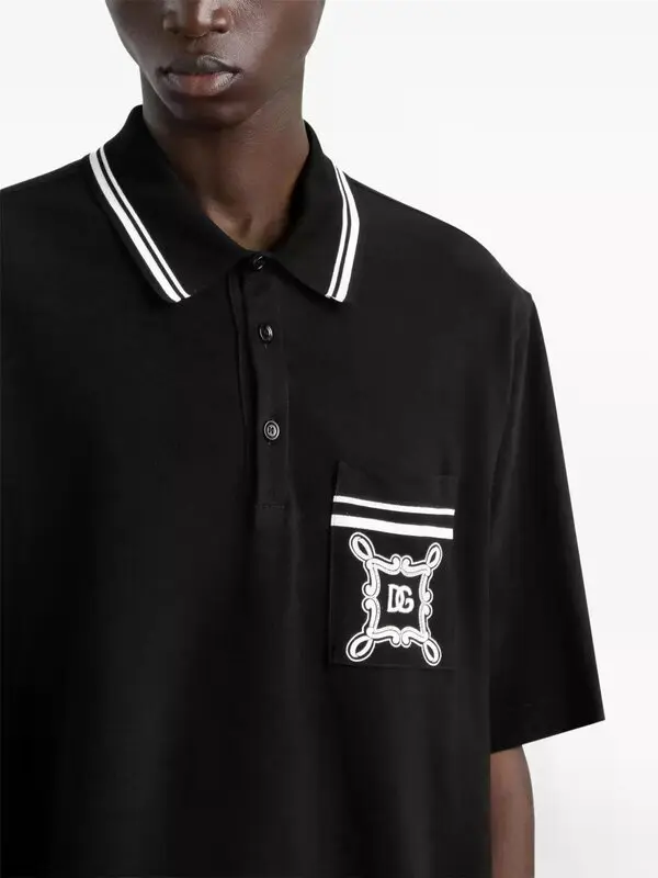 Dolce & Gabbana Logo-print Polo Shirt