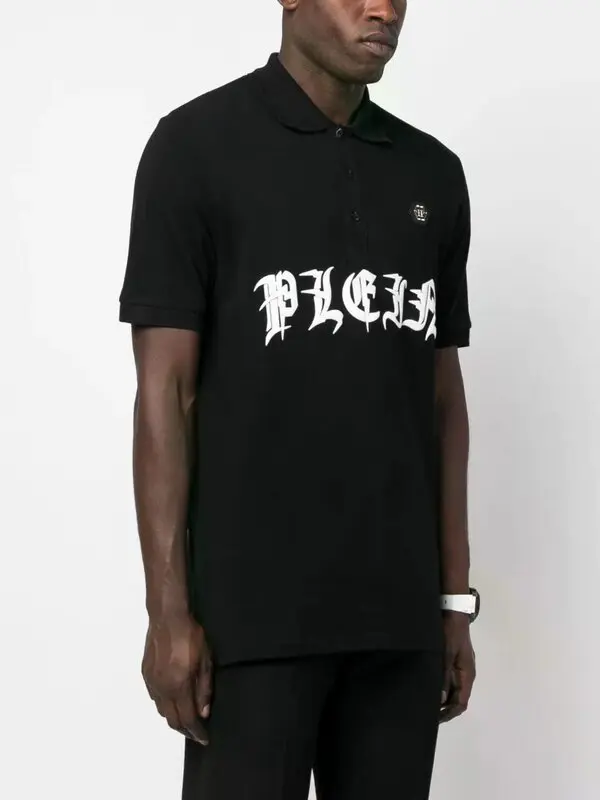 Philipp Plein Logo-print Short-sleeved Polo Shirt