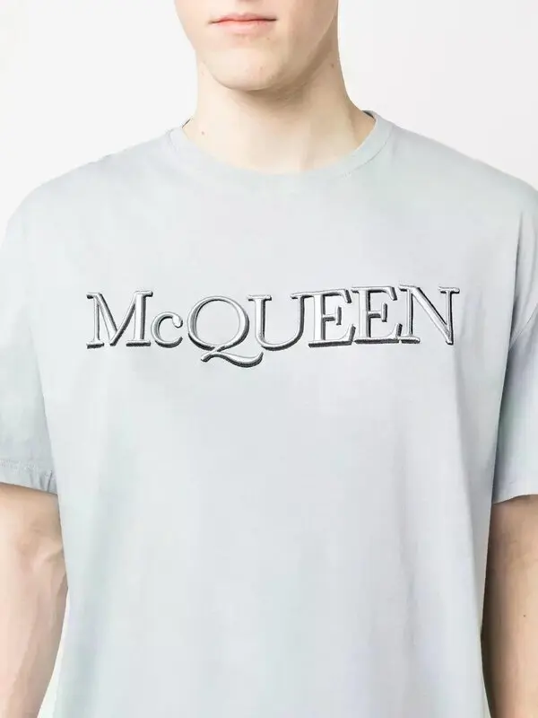 Alexander McQueen Logo-print Cotton T-shirt