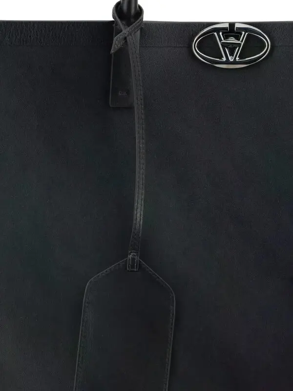 Valentino Garavani Large Vlogo Locker Tote Bag - Black