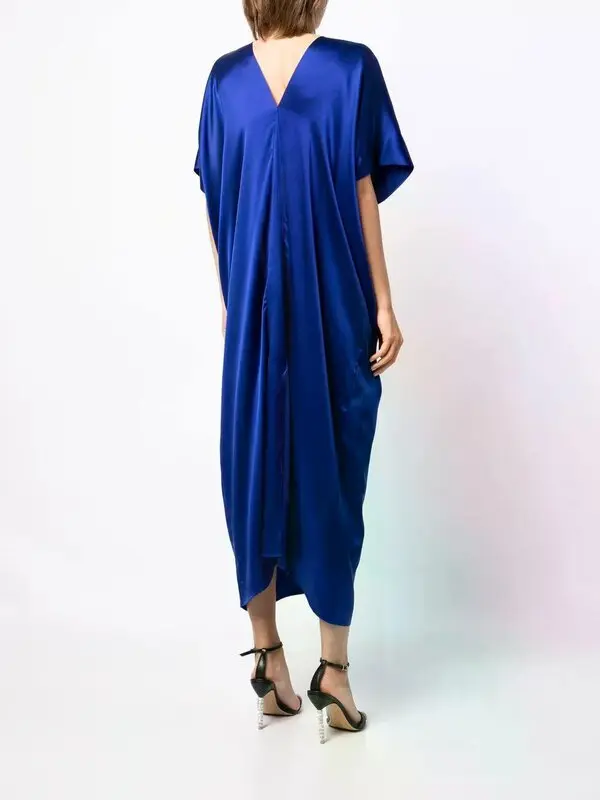 Voz Silk Kaftan Dress