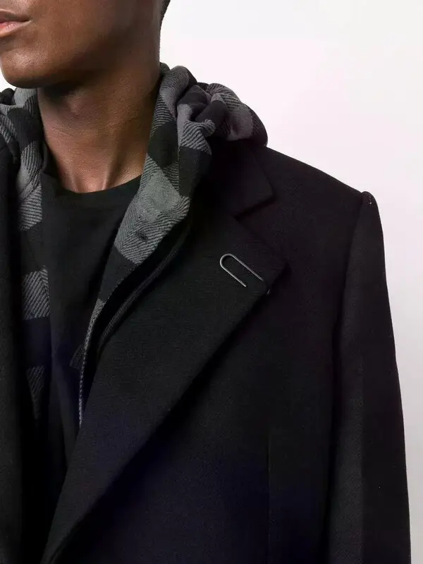 Off-White Double-breasted Short Coat