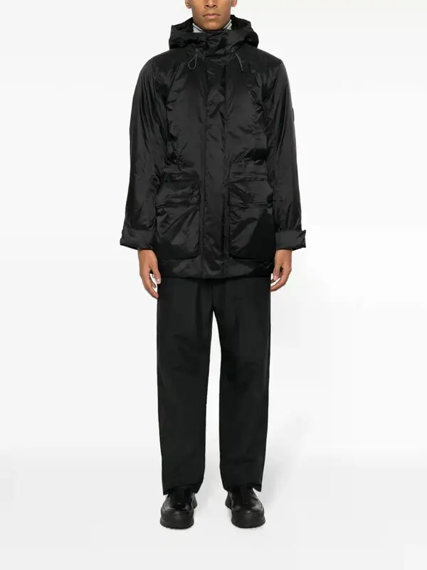 Rains Padded Parka With Drawstring Neck