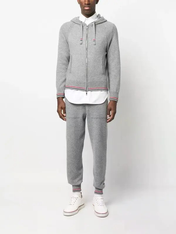 Thom Browne Cashmere Knitted Track Pants