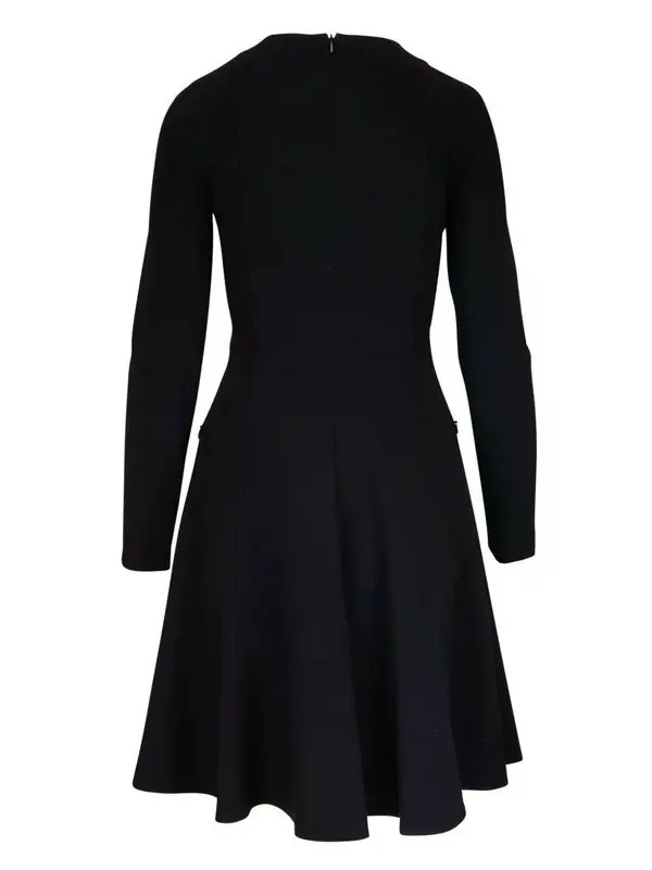 Akris Zip-up Panelled Flared Midi Dress