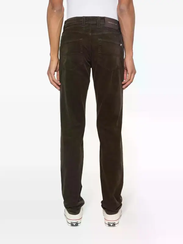 TRAMAROSSA Leonardo Mid-rise Straight-leg Jeans - Brown