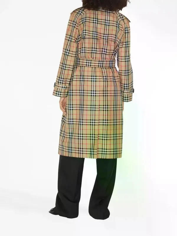 Burberry Vintage Check Trench Coat