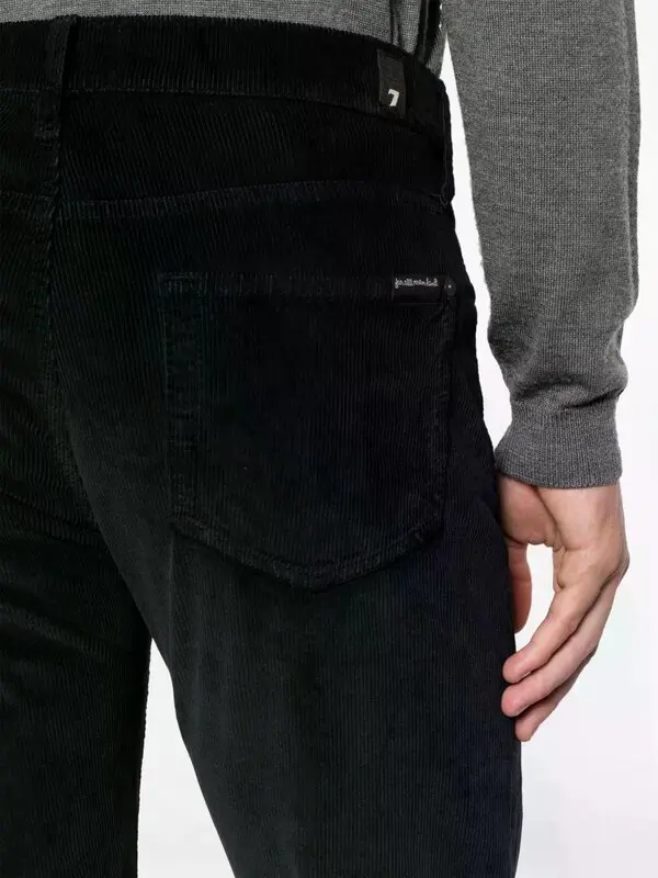 7 For All Mankind Slimmy Tapered-leg Corduroy Jeans