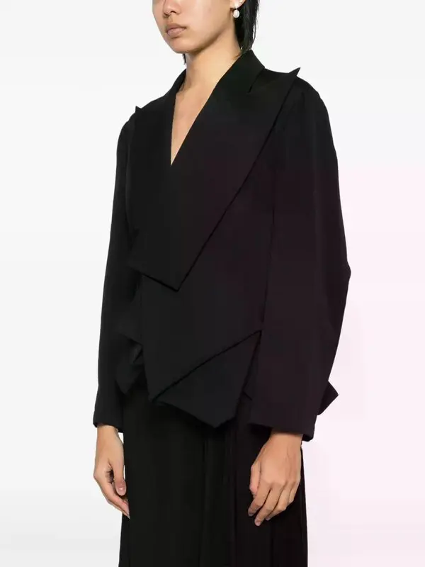 Yohji Yamamoto Asymmetrical Wool Blazer