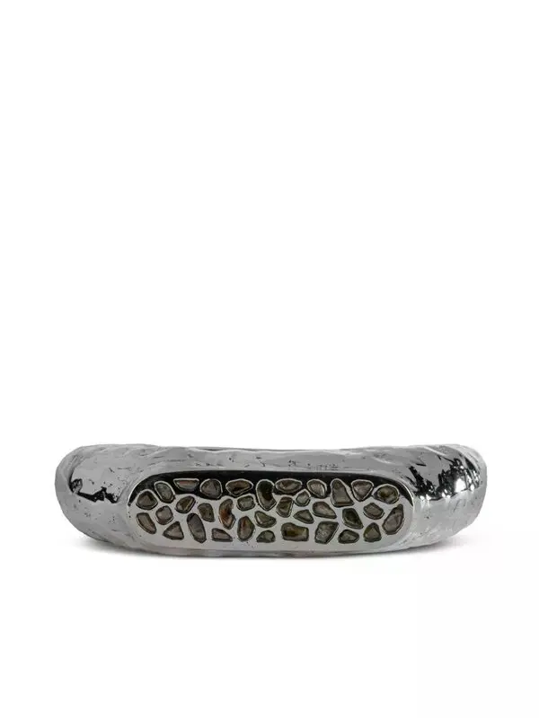 PARTS OF FOUR Thin Roman Bracelet In Sterling - Silver