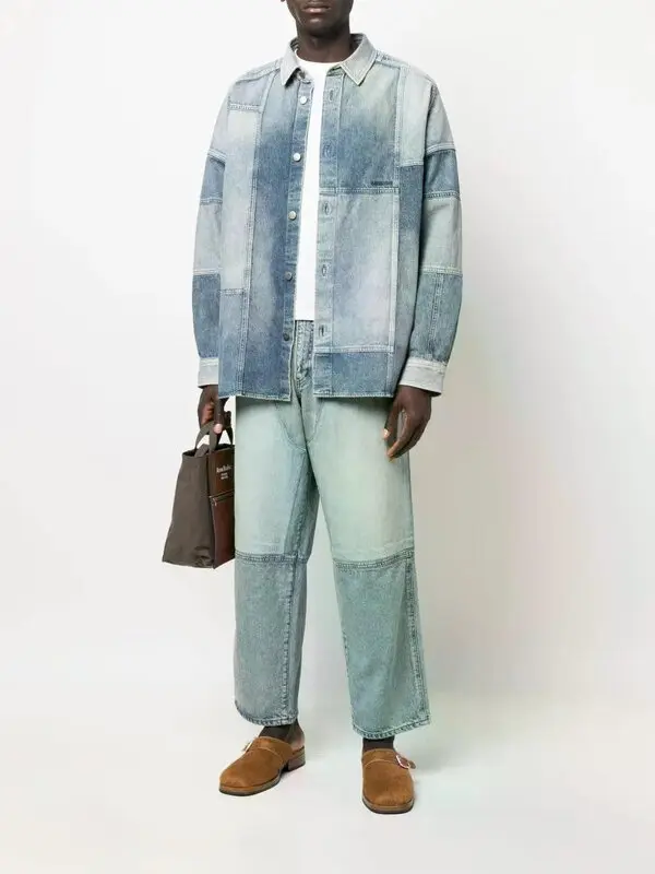 AMBUSH Panelled Wide-leg Jeans