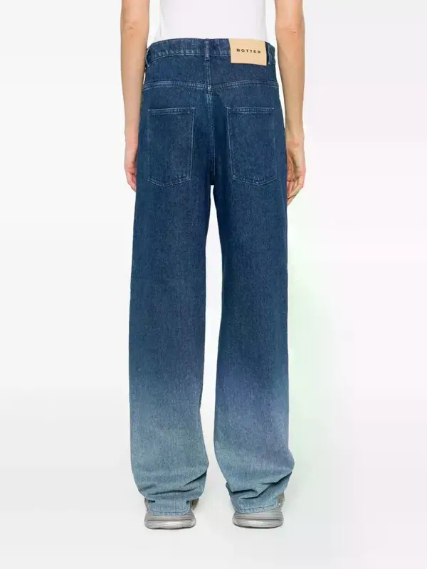 BOTTER Gradient Effect Mid-rise Boyfriend Jeans