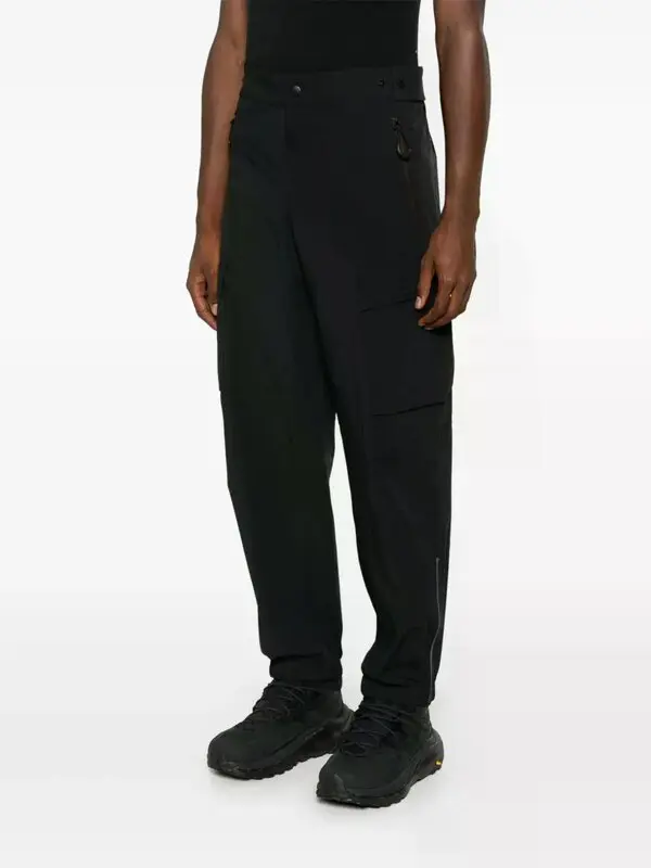 Moncler Logo-lettering Tapered Cargo Trousers
