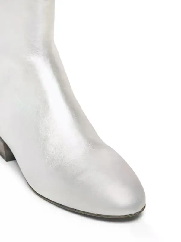 Marsèll Granblocco Metallic-leather Ankle Boots