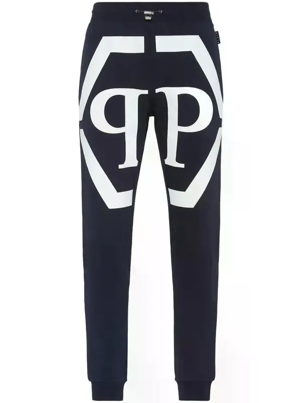 Philipp Plein Logo-print Track Pants - Blue