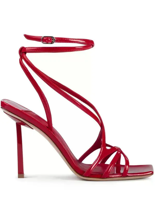 LE SILLA 95mm Belen Sandals - Red