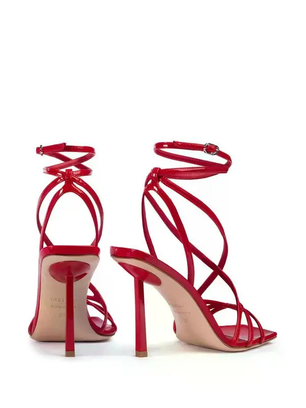 LE SILLA 95mm Belen Sandals - Red