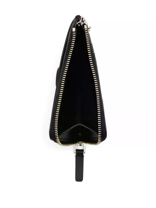 Marc Jacobs The Covered J Marc Top Zip Multi Wallet - Black