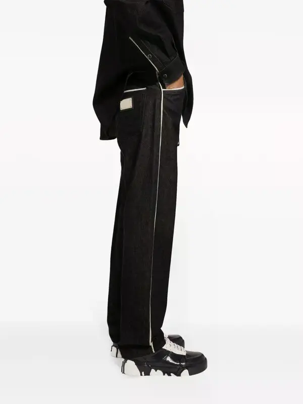 Dolce & Gabbana Torchon Piping Straight-leg Jeans