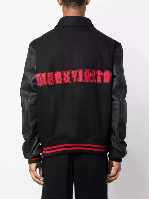 1017 Alyx 9sm Logo Print Varsity Jacket