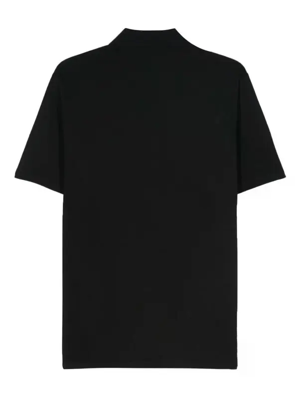 Just Cavalli Leopard-print Logo-detail Polo Shirt