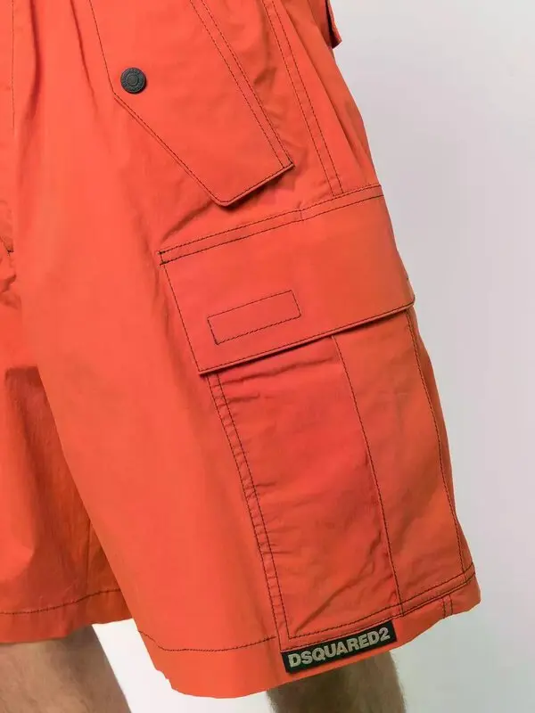 Dsquared2 Contrast Stitching Cargo Trousers