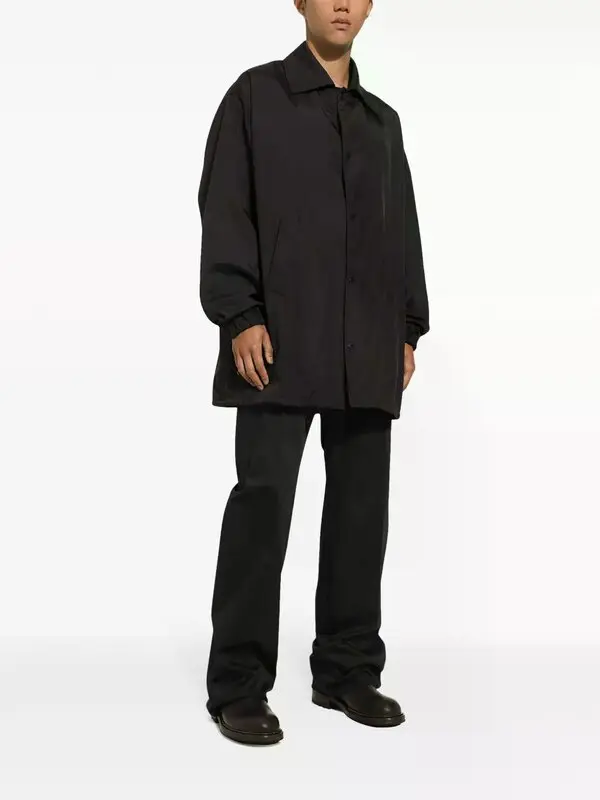 Dolce & Gabbana Logo Plaque Parka