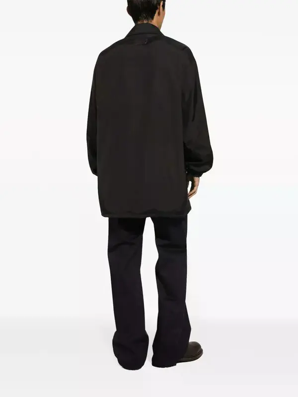 Dolce & Gabbana Logo Plaque Parka